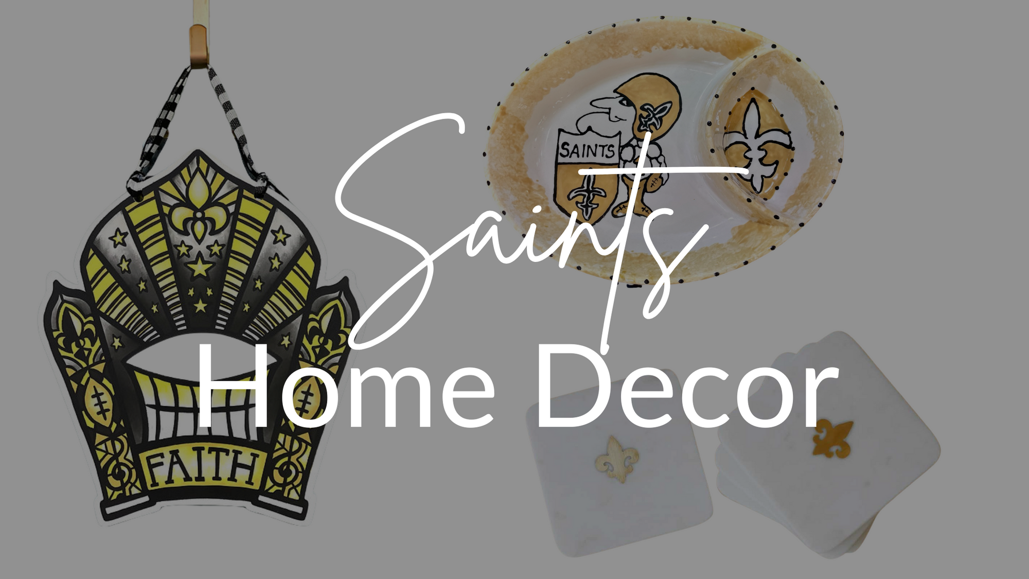 Away Game Style: New Orleans Saints Home Decor