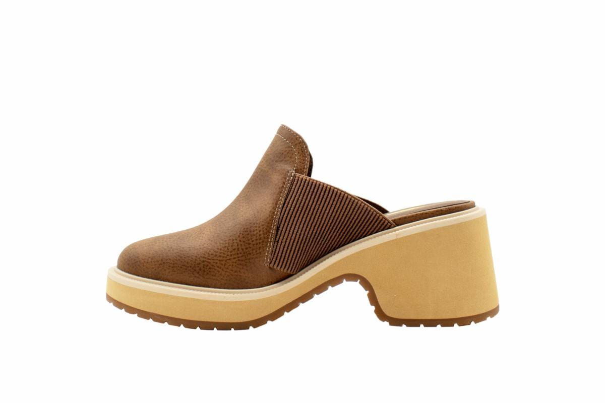 Volatile Monet Faux Leather with Double Elastic Clog Mule Shoe | Little ...