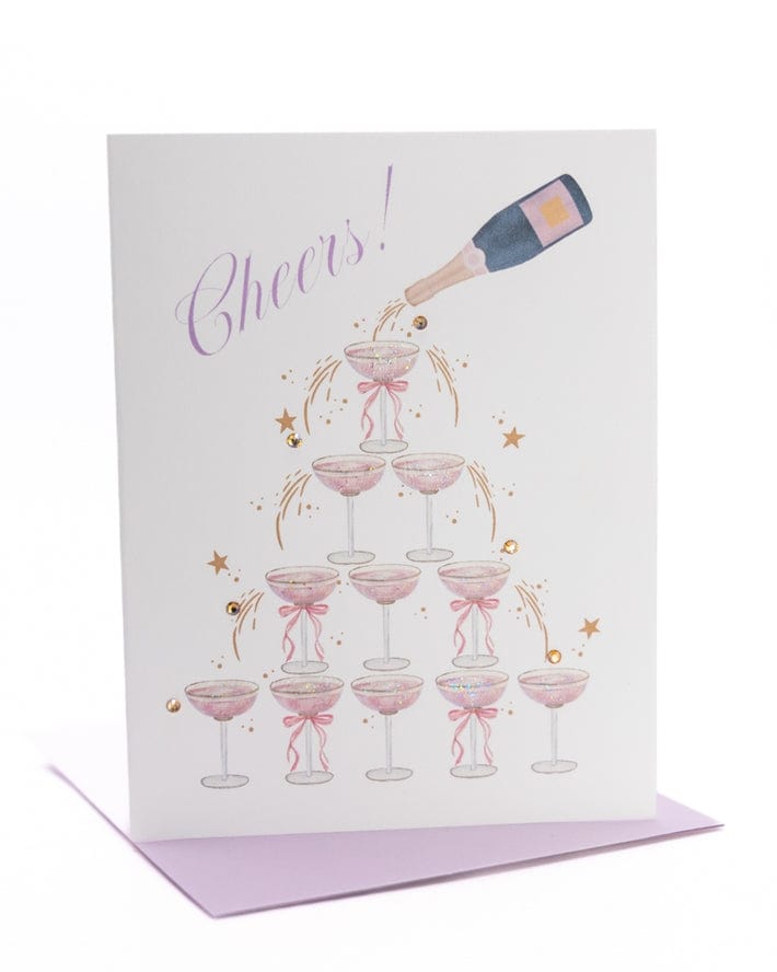 'Champagne Cheers' Congratulations Greeting Card | Little Miss Muffin ...