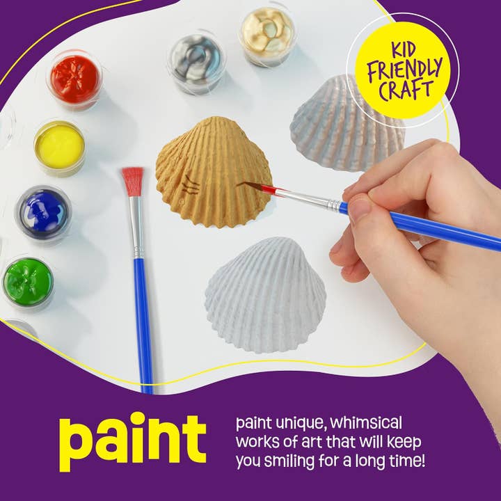 Sea Shell Painting Kit | Little Miss Muffin Children & Home