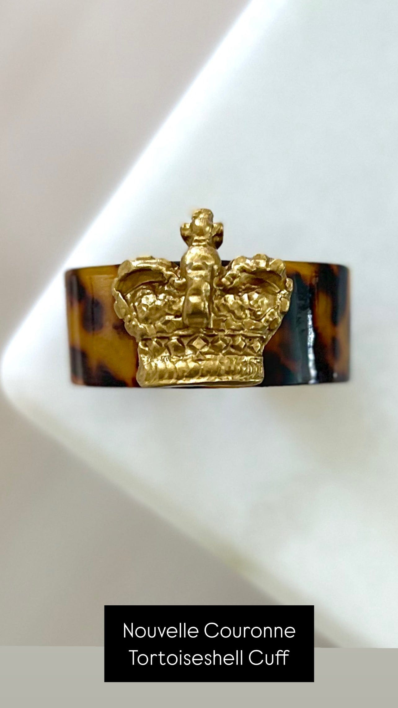 Carol Cassisa Nouvelle Couronne Tortoise Shell Cuff | Little Miss ...