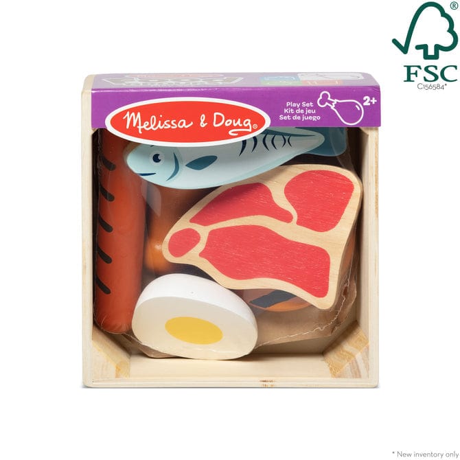 Wooden Food Groups Play Set - Protein | Little Miss Muffin Children & Home