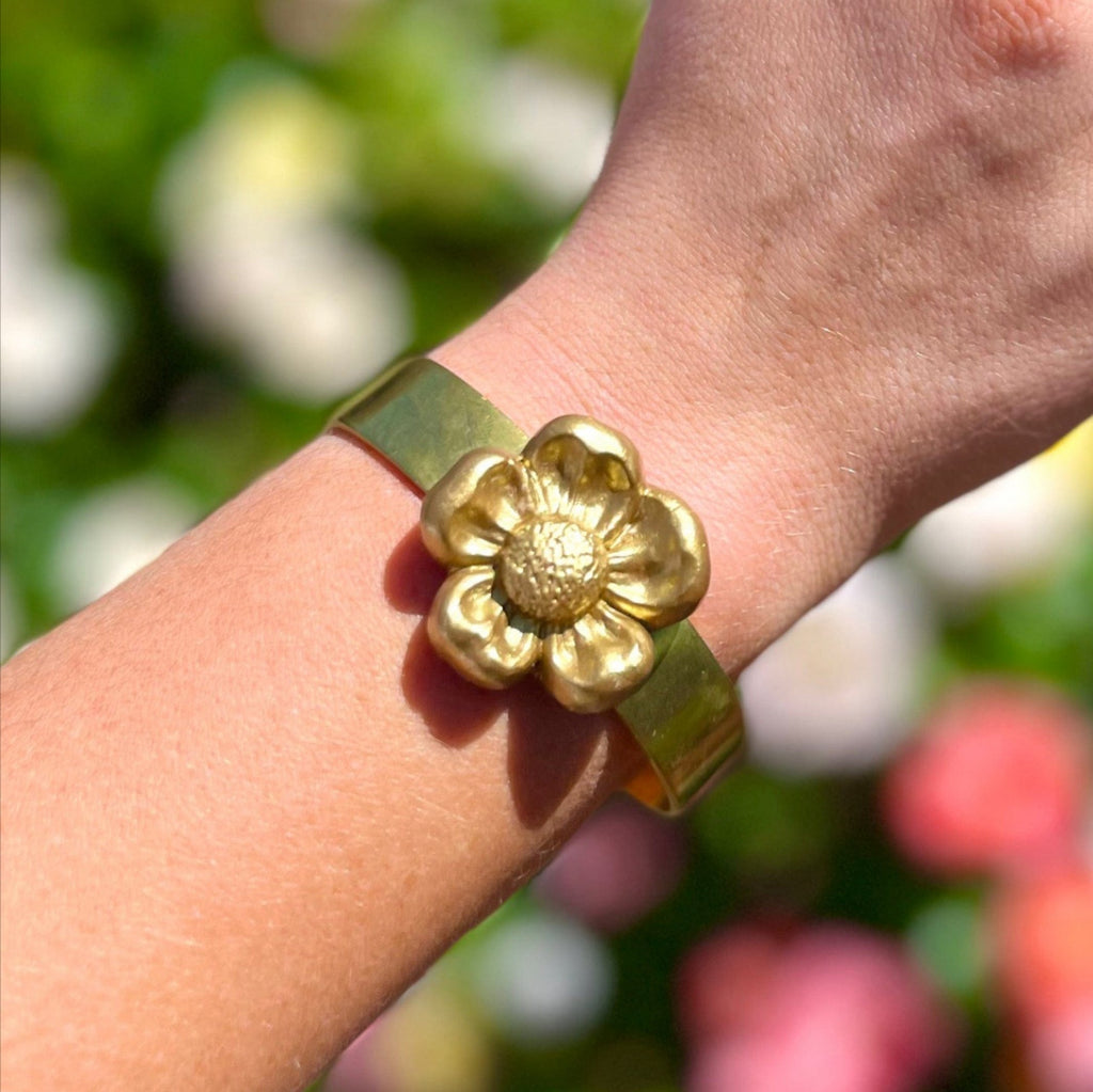 Carol Cassisa Pour Lucy Thin Brass Cuff – Little Miss Muffin Children ...