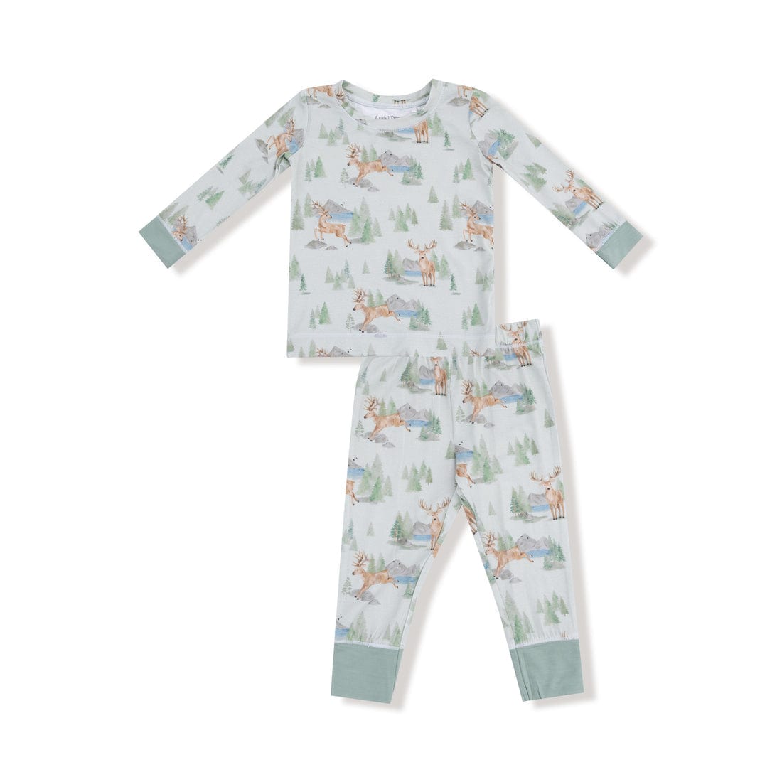 Buck Deer Long Sleeve Loungewear Set