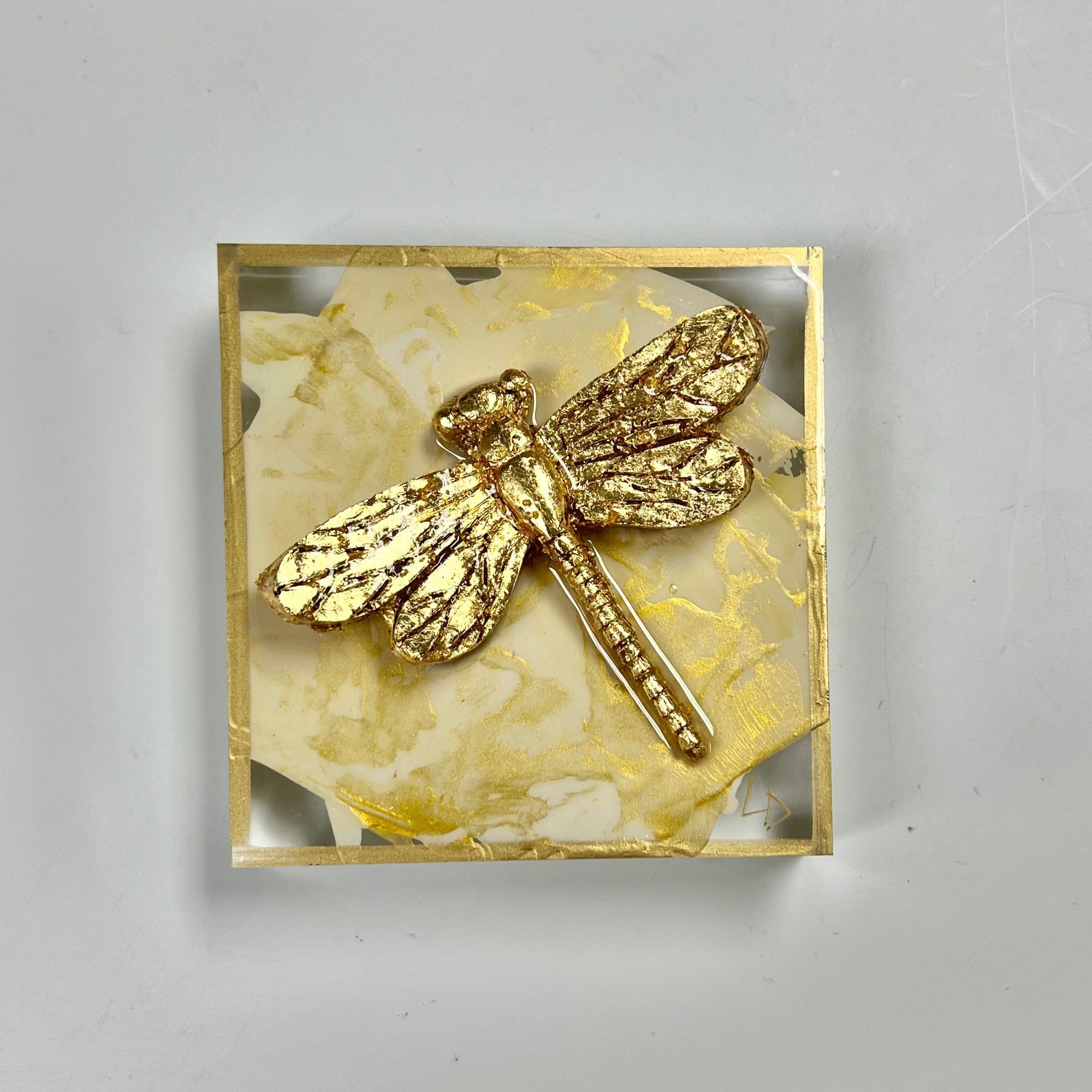 Lisa Devlin Designs Acrylic Block 4x4 Dragonfly | Little Miss Muffin ...
