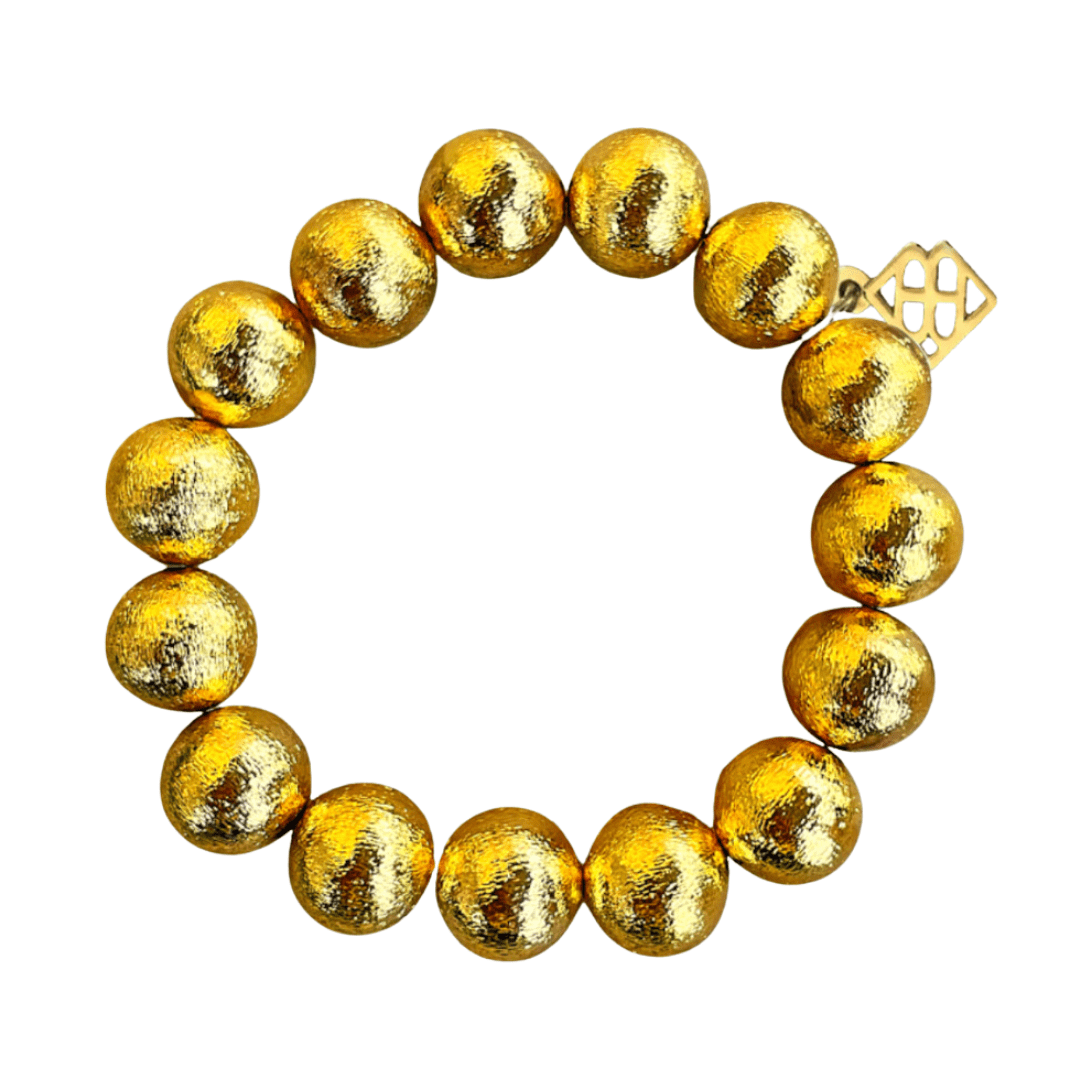 Brianna Cannon Gold Beaded Brianna Bracelet | Little Miss Muffin ...