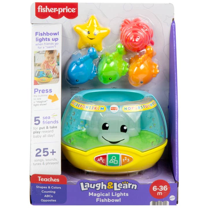 Laugh and Learn Magical Lights Fishbowl | Little Miss Muffin Children ...