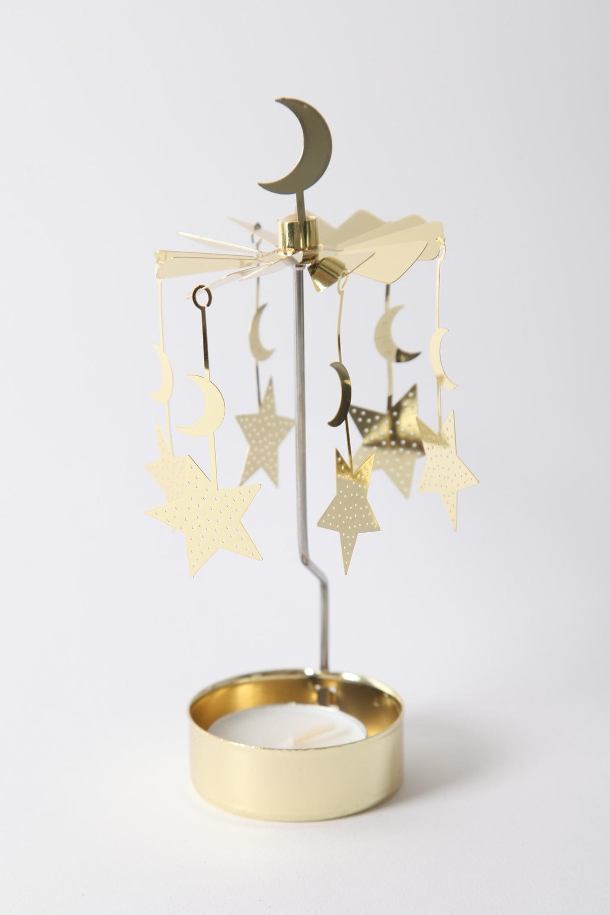 Gold Moon and Stars Rotary Candleholder | Little Miss Muffin Children ...