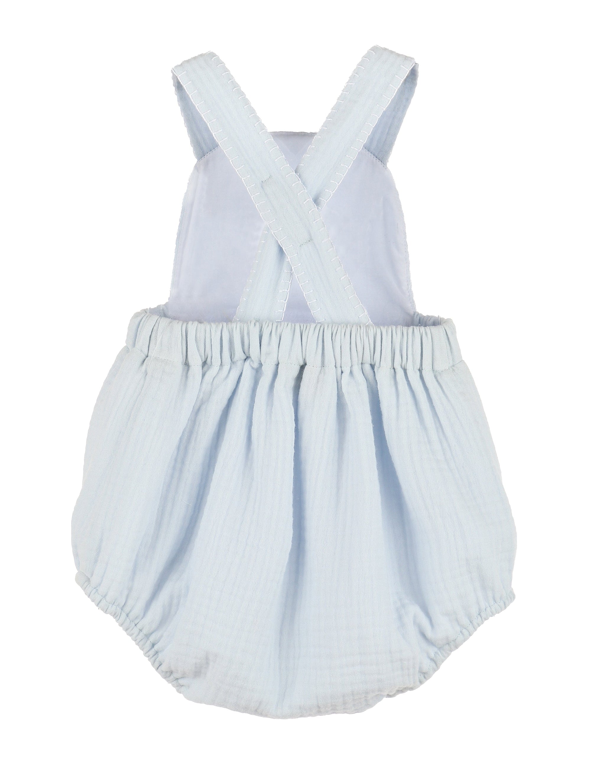 Casero & Associates Cuddle Cotton Vintage Overall, Blue