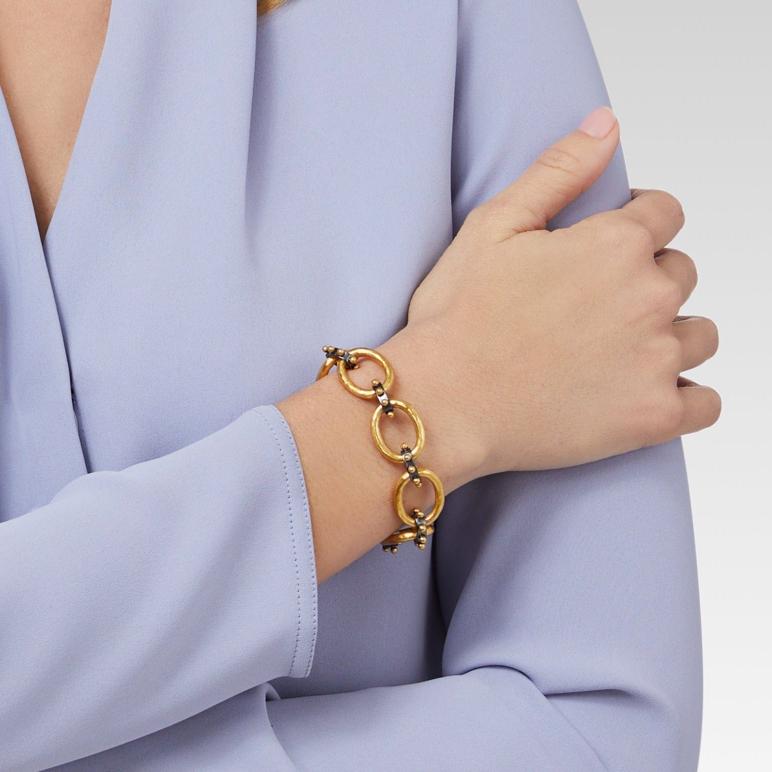 Mixed Metal SoHo Demi Link Bracelet | Little Miss Muffin Children & Home