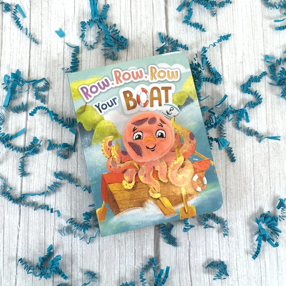 Row, Row, Row Your Boat - Finger Puppet Book | Little Miss Muffin ...
