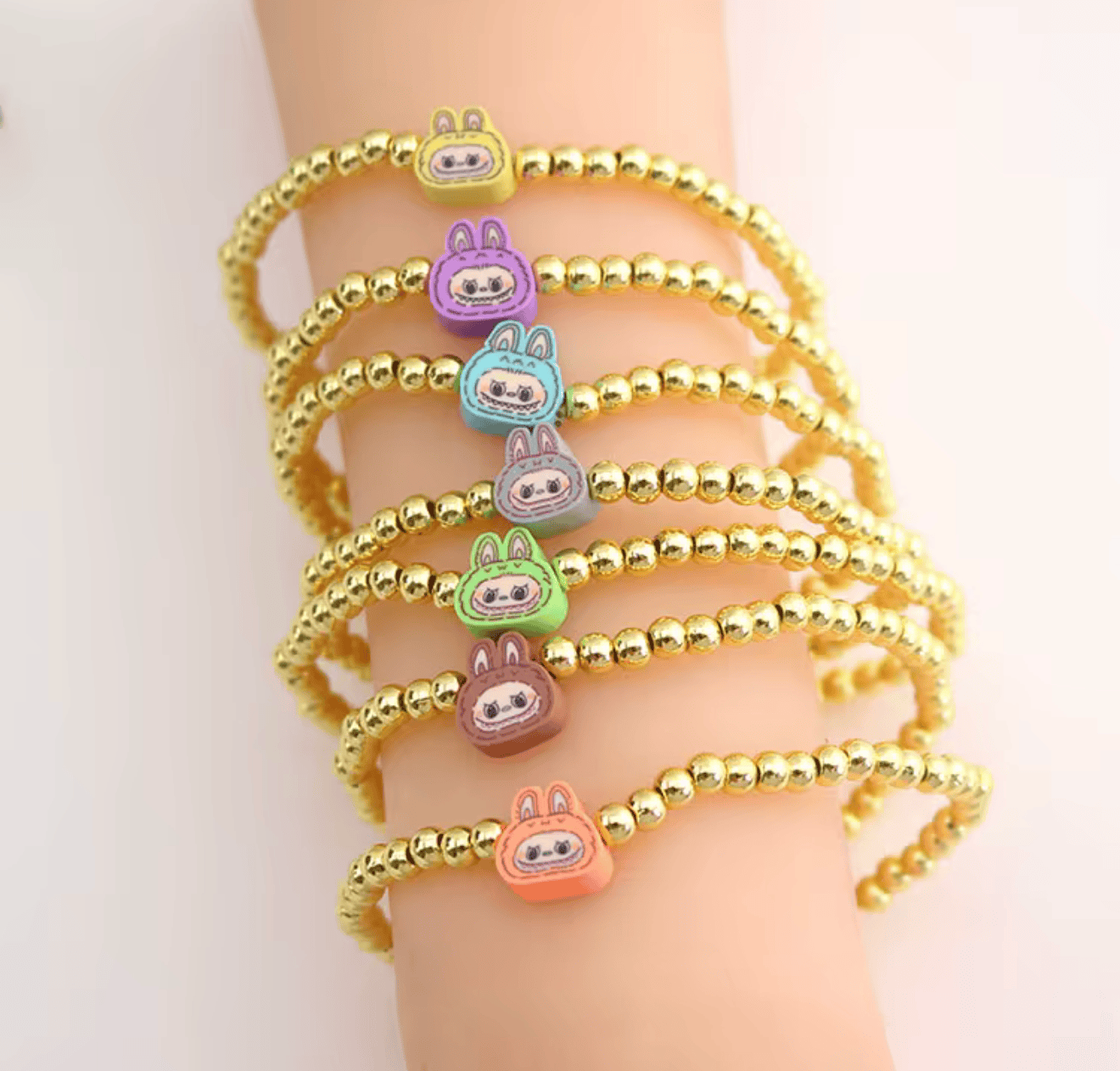 Stretchy Labubu Bracelet, Available in 8 Colors