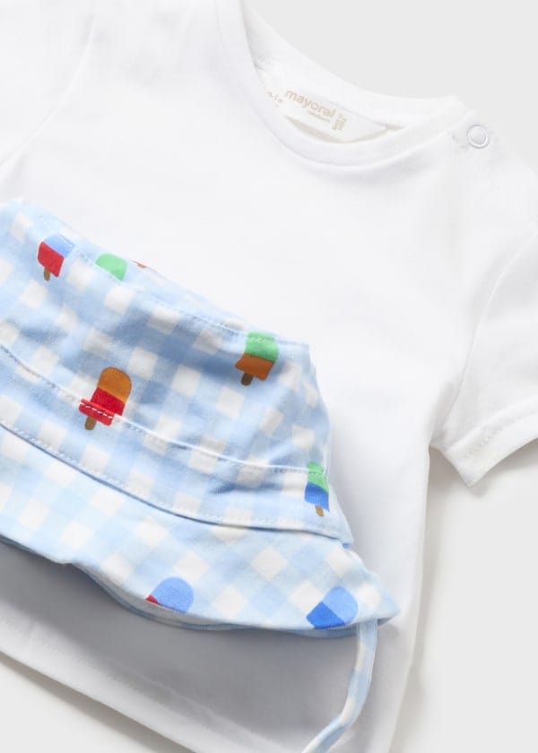 Mayoral 3-Piece Overall Set for Baby Boy