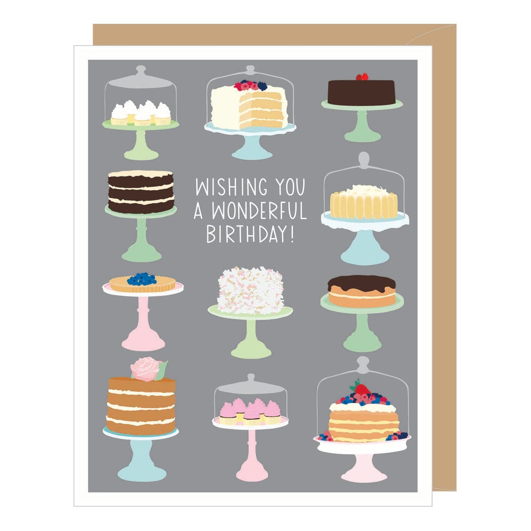 Bakery Cakes Birthday Greeting Card | Little Miss Muffin Children & Home