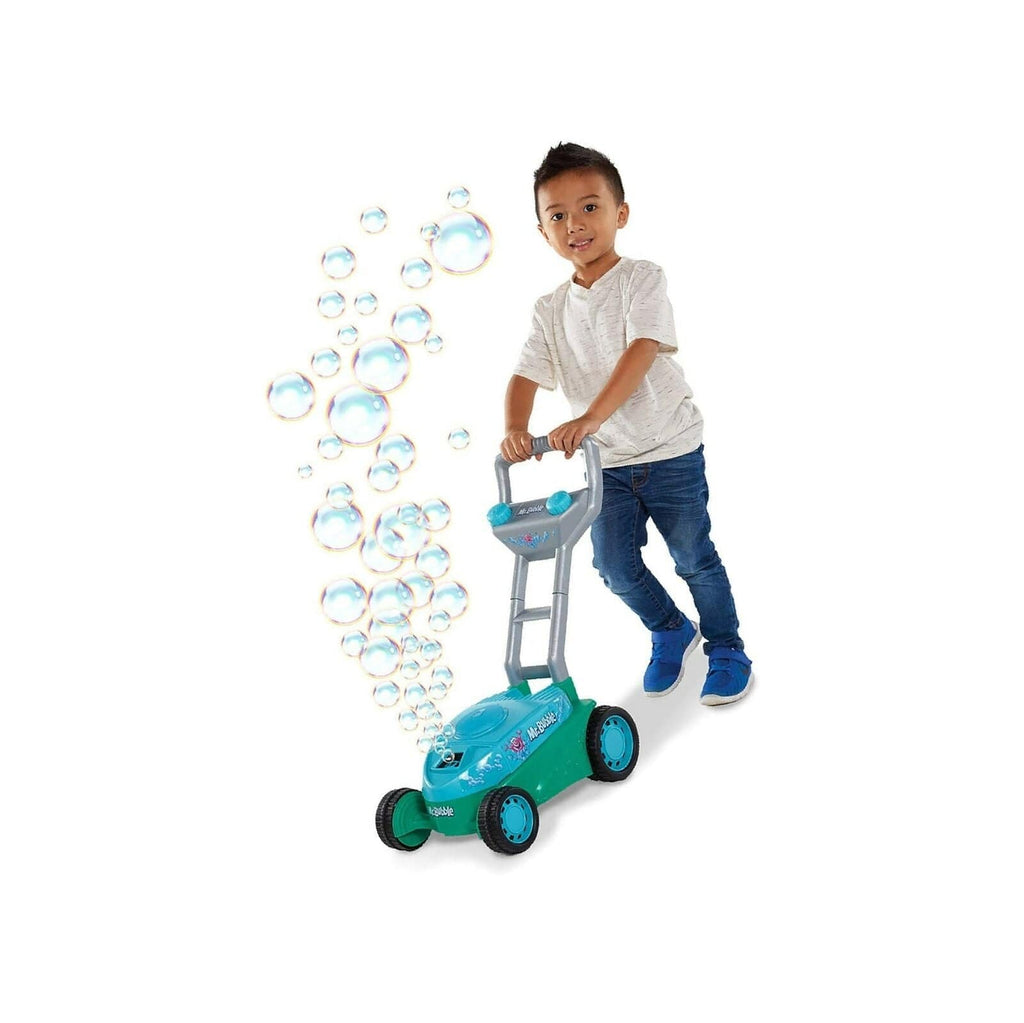 Kid Galaxy Mr. Bubble Push Bubble Mower with 4oz. of Bubbles | Little ...