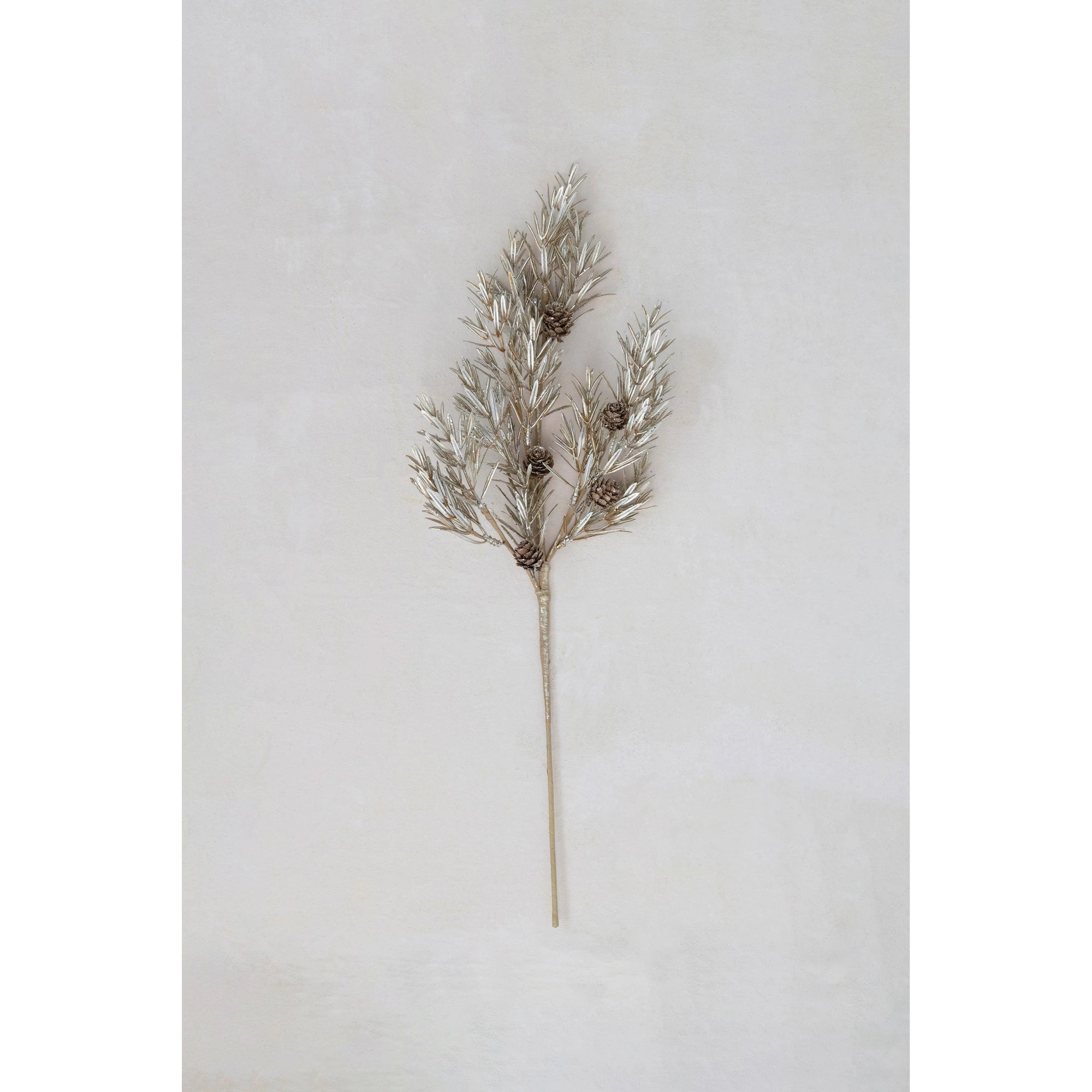 Creative Co-op Faux Pine Stem with Pinecones | Little Miss Muffin ...